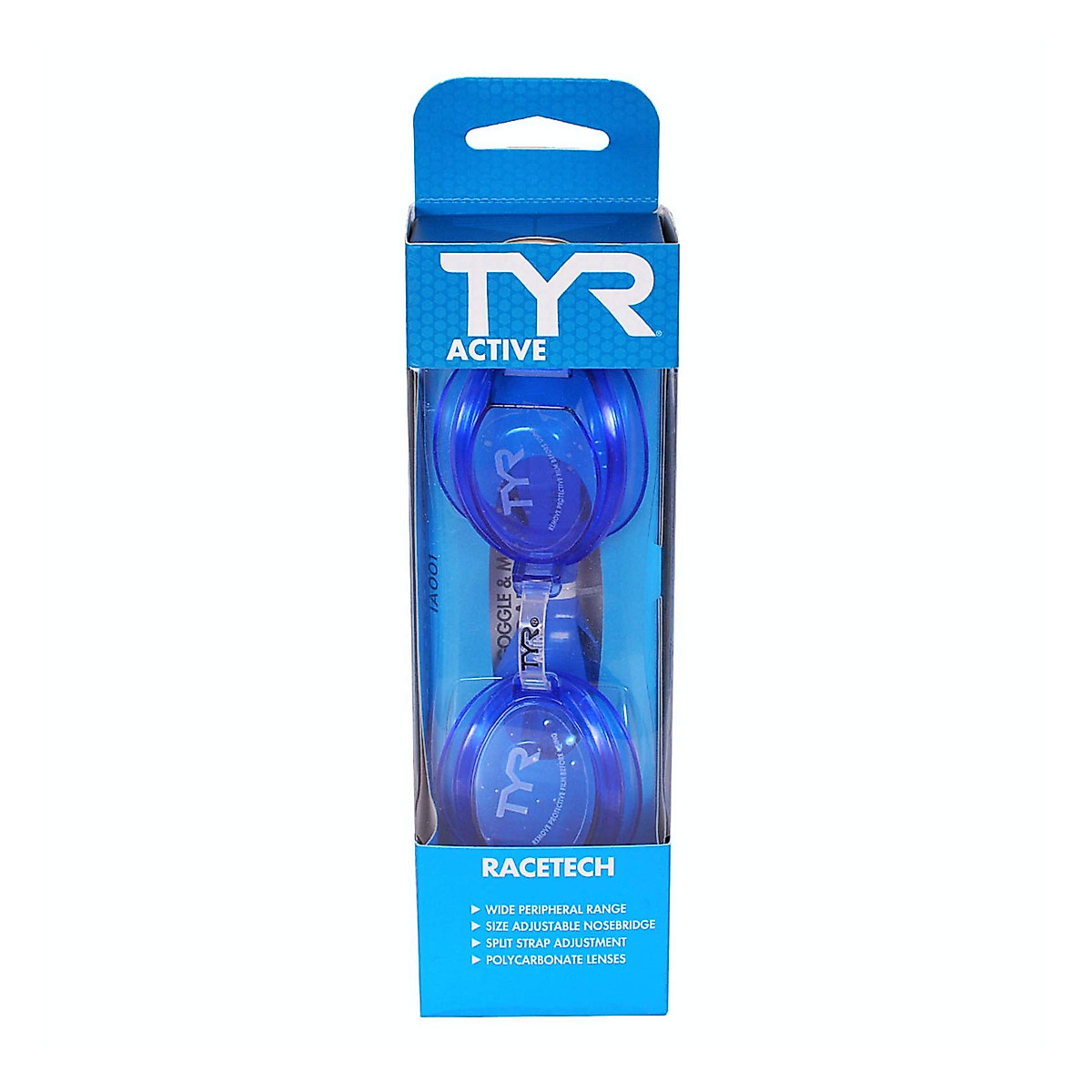 TYR Racetech Performance Goggle (Blue)