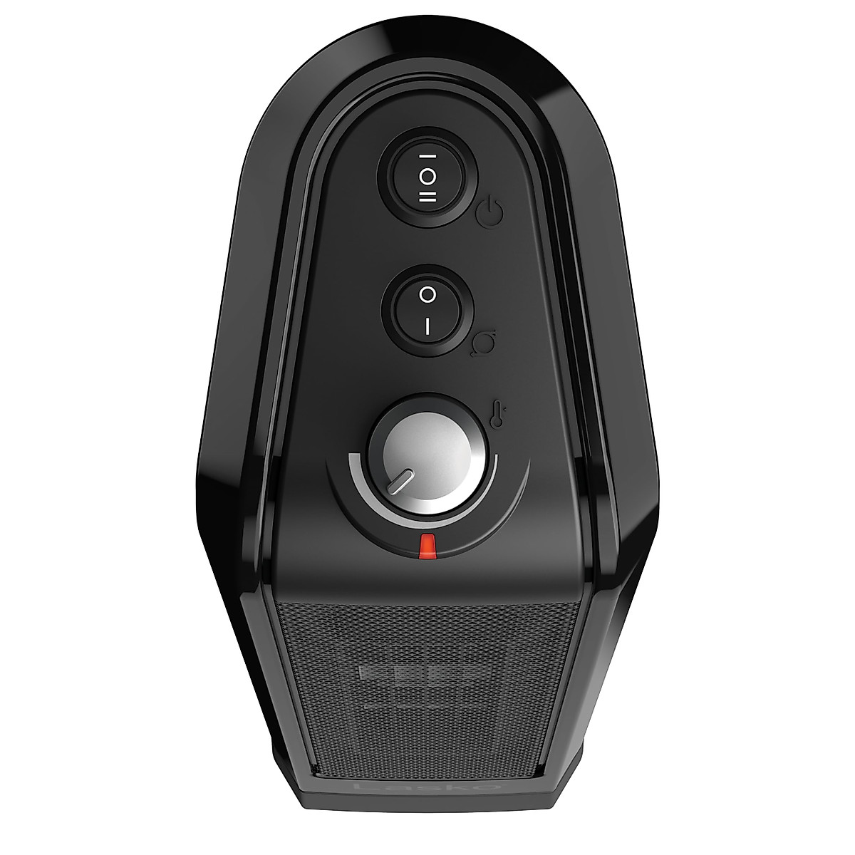 Lasko Oscillating Ceramic Space Heater for Home with Overheat Protection, Thermostat, and 3 Speeds, 15.7 Inches, Black, 1500W, CT16450