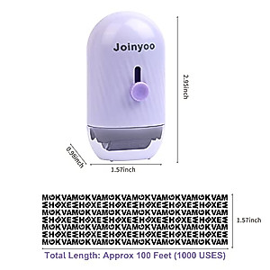 Joinyoo Updated Identity Protection Roller Stamp with 3 Refill Ink for Guard Privacy Information Blockout