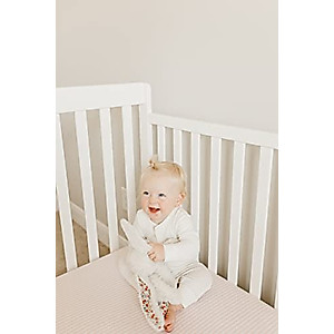 Copper Pearl Premium Knit Baby Crib Sheets for Boys and Girls Breathable and Soft, Fitted Crib Sheets for Standard Baby Mattresses, Crib Sheet for Baby Registry or Shower Gift, Winnie