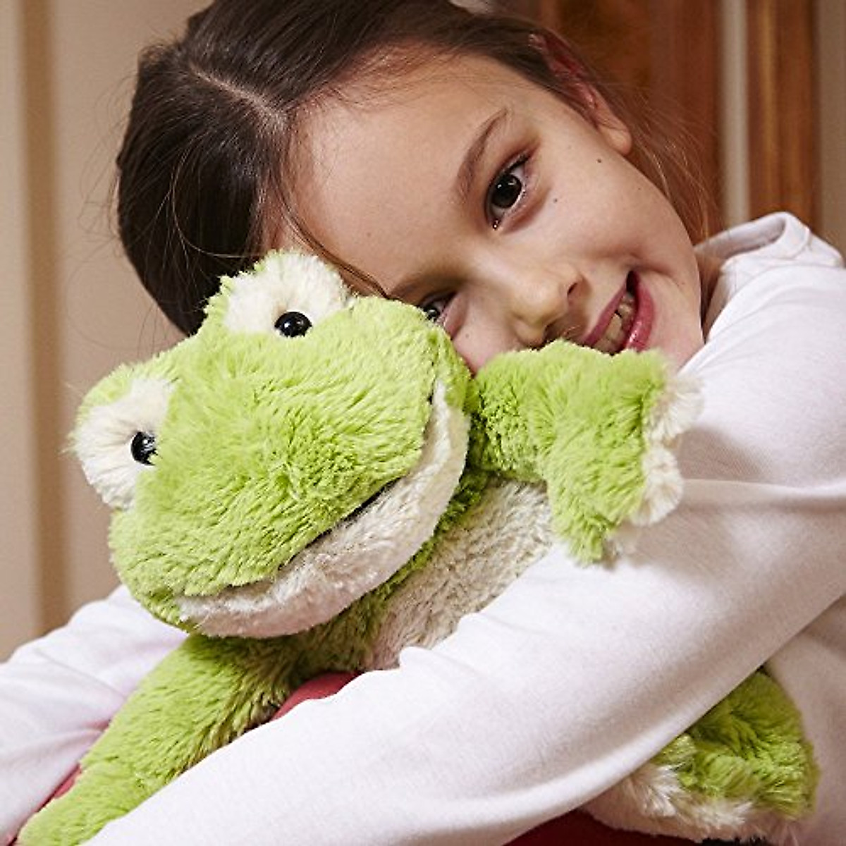 Frog Warmies - Cozy Plush Heatable Lavender Scented Stuffed Animal