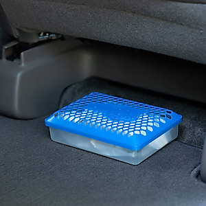 DampRid LoProfile Refillable Moisture Absorber, 10.5 Oz with Fresh Scent Fragrance Slim for Small Spaces like Vehicles, Shelves or Under Beds Remove Excess Moisture and Create Fresher, Cleaner Air