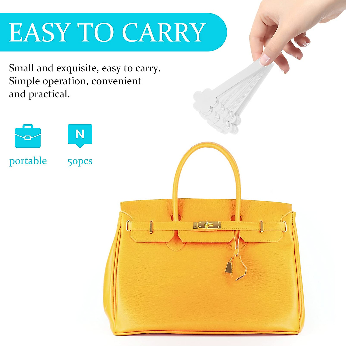 Healifty Aromatherapy Essential Oils 50pcs White Perfume Test Strips Fragrance Test Paper for Essential Oils Aromatherapy Scents Testing Parfum