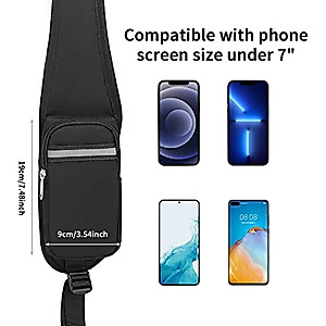 Shanyk Sling Bag | Crossbody Sling Backpack | Daypack Chest Bag for Hiking & Travel