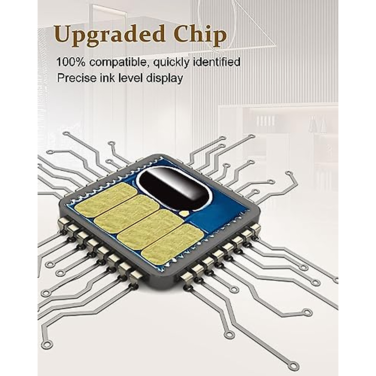 VAMTAY Compatible 950 951 Ink Cartridges Replacement for 950XL 950 XL 951XL 951 XL for OfficeJet Pro 8600 8610 8620 Printer 4 Combo Pack