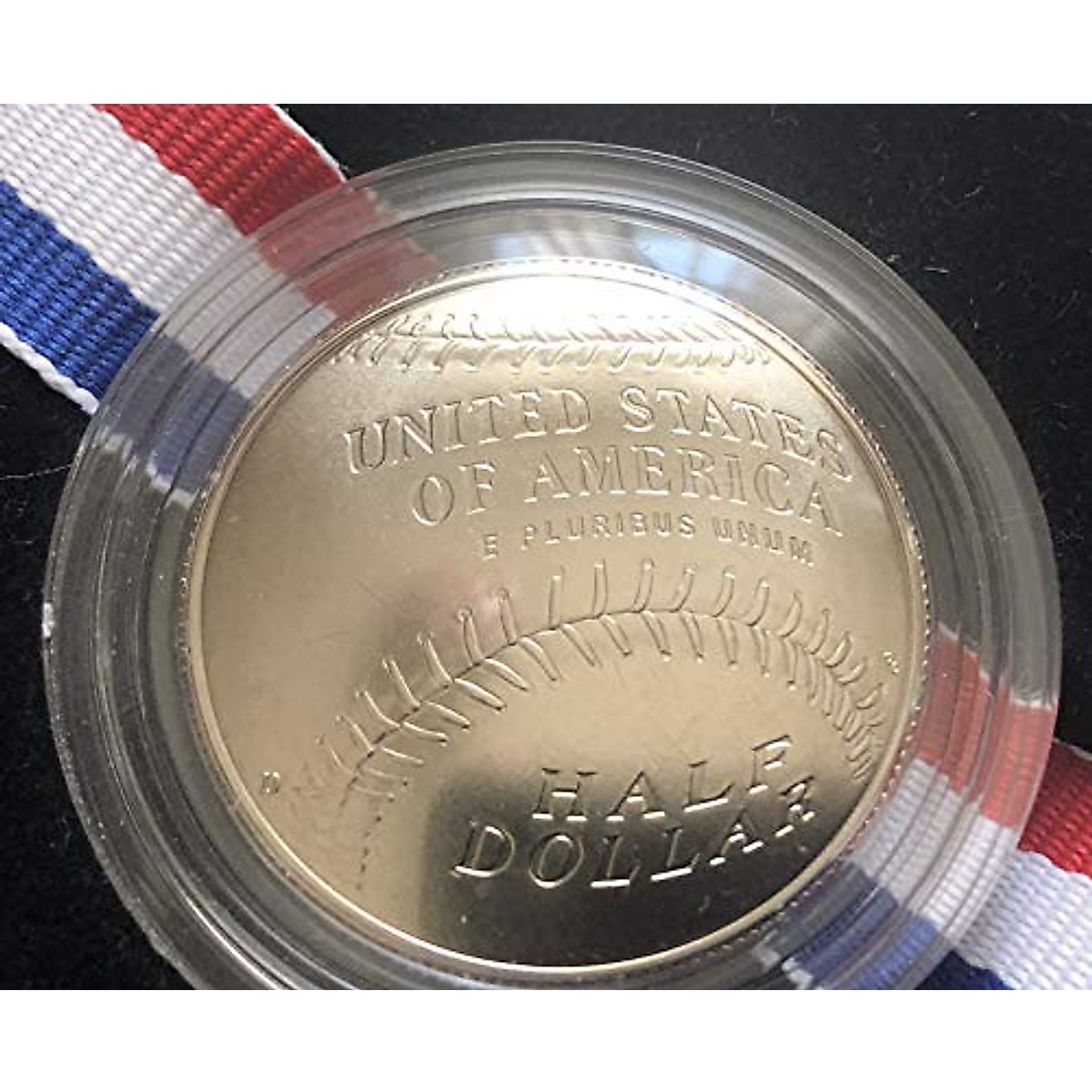 2014 D Baseball Hall Of Fame Comes in original US mint Box Half Dollar Brilliant Uncirculated US mint