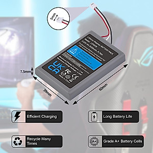 Pickle Power PS5 Controller Battery Replacement, 2650mAh LIP1708 Battery PS5 for Sony PS5 PlayStation 5 DualSense CFI-ZCT1W Wireless Controller