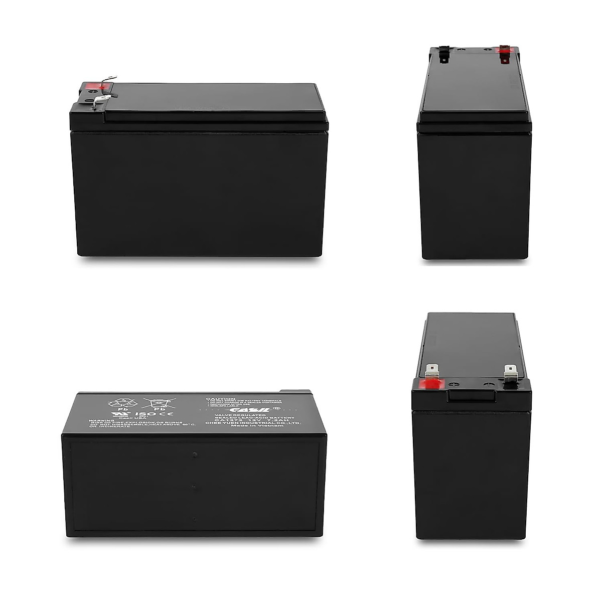 Casil 12v 7.2ah Replacement Alarm Battery Compatible with PX12072-HG Verizon FiOS