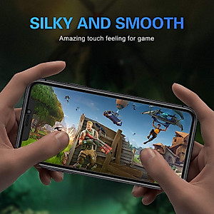 Keegud Matte Privacy Screen Protector for iPhone 11/XR Tempered Glass [Anti Spy] [Anti Glare] [Anti Fingerprints] 9H Film Full Coverage – 6.1 Inch