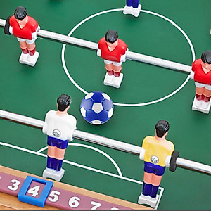 BQSPT 32mm Foosball Balls Foose Balls Table Soccer Game Replacement Foosballs 16pcs,Foosball Multicolor Balls Official 32mm Mini Table Footballs Ball Accessory (16 pack)