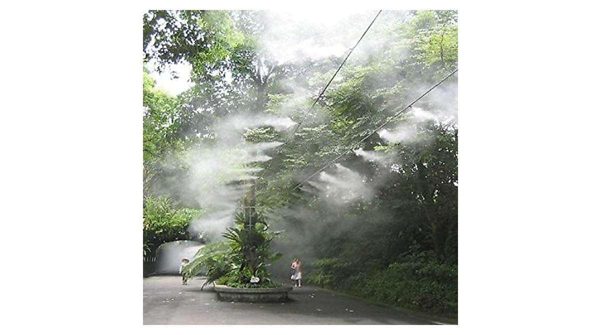 Heyiarbeit Misting Spray Nozzle - Durable Brass Fitting