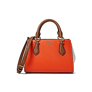 Michael Kors Marilyn Small Crossbody Optic Orange Multi One Size
