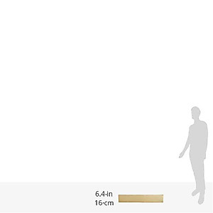 Ives by Schlage 6X34 Schlage C8400B3 Kick Plate, 34 in L X 6 in W, for Use with Exterior Or Interior Door Surface