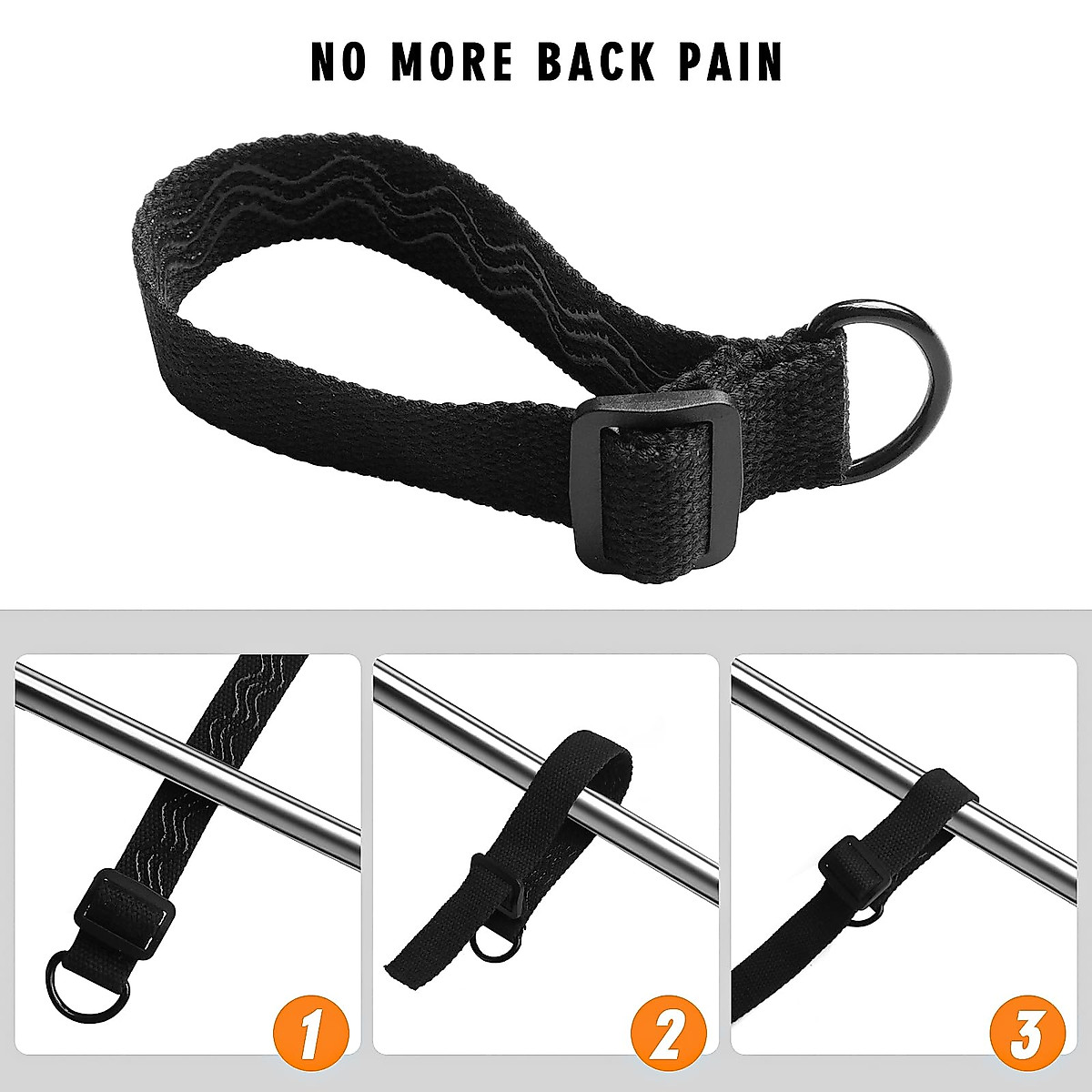 Iswawo Trimmer Strap for Weed Eater, Adjustable Shoulder Strap Easy Release Brush Cutter Harness, Compatible with Greenworks/DEWALT/EGO String Trimmer, Leaf Blower, Shrub Trimmers & Snow Blower