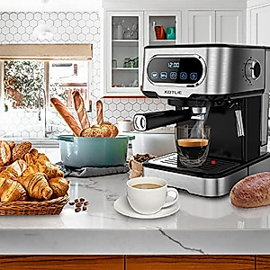 KOTLIE 20 Bar Espresso Machine: Coffee Maker with Milk Frother, Steam Wand,1.5L Removable Water Tank for Cappuccino and Latte