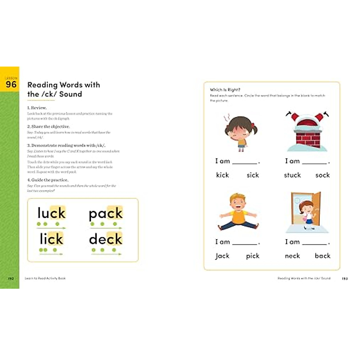 Learn to Read Activity Book: 101 Fun Phonics Lessons to Teach Your Child to Read