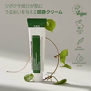 PURITO Centella Green Level Recovery Cream 50ml/ 1.7 fl.oz Cica face cream, Sensitive skin, Age Spots, Skin Tone, Firming, soothing,