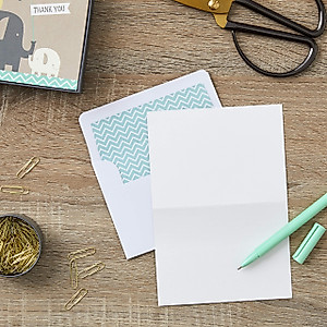 Hallmark Baby Thank You Cards, Elephants (10 Cards with Envelopes)