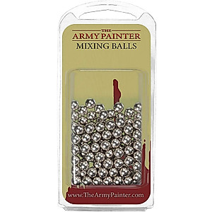 The Army Painter Paint Mixing Balls - Rust-proof Stainless Steel Paint Mixing Balls for Mixing Model Paints - Stainless Steel Mixing Agitator Balls and Paint Balls, 5.5mm/apr. 0.22”, 100 Pcs