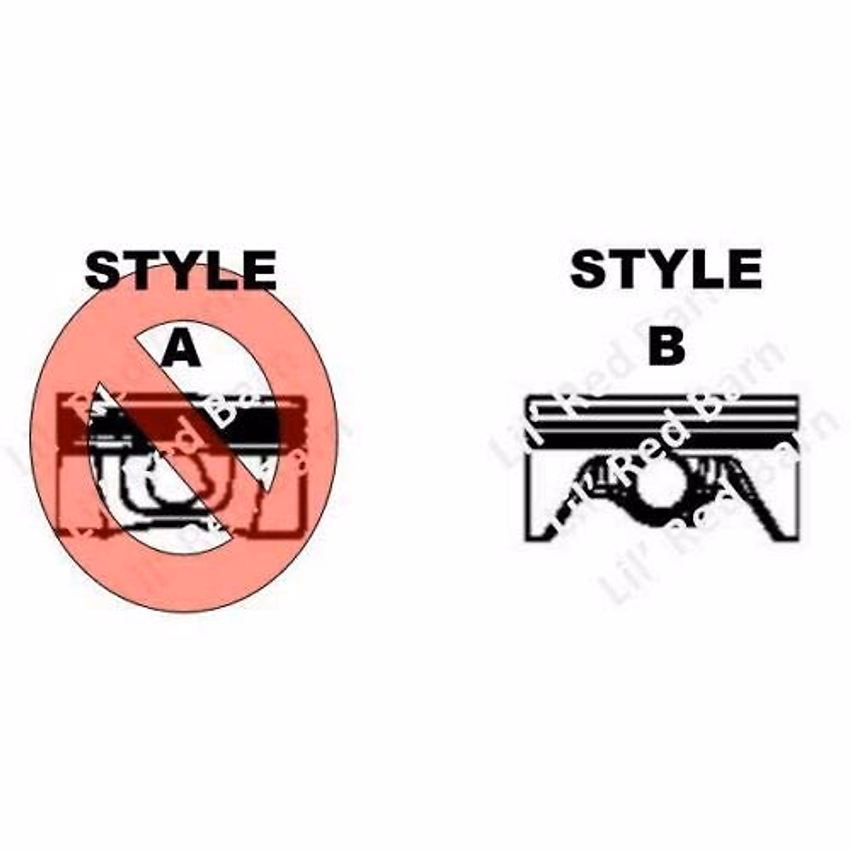 Lil Red Barn Piston Rings Replaces Kohler 24-108-26-s, 24-108-26, 2410826, 80mm Standard Bore, 1.2mm Rings, Style B