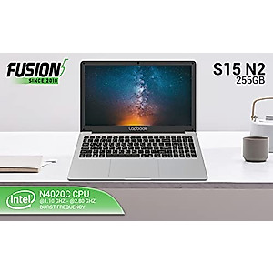 2023 Model 15.6" Full HD Windows 11 Home S Laptop - 8GB RAM 256GB SSD, AC WiFi, RJ45, Integrated Webcam - S15 N2 Lightweight Laptop