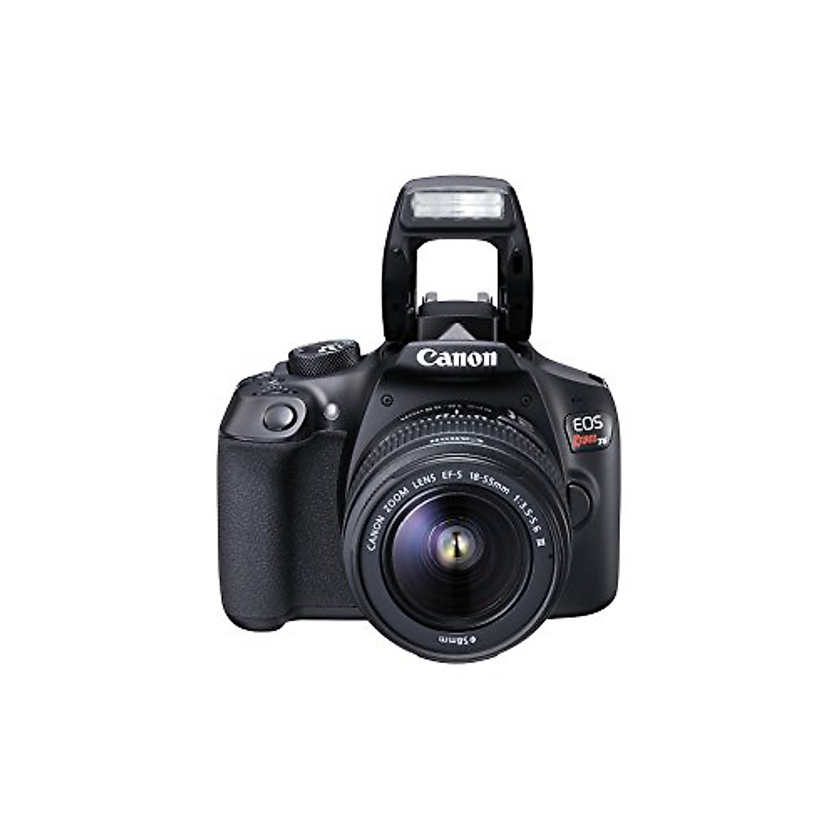 Canon EOS Rebel T6 Digital SLR Camera Kit with EF-S 18-55mm f/3.5-5.6 DC III Lens (Black)