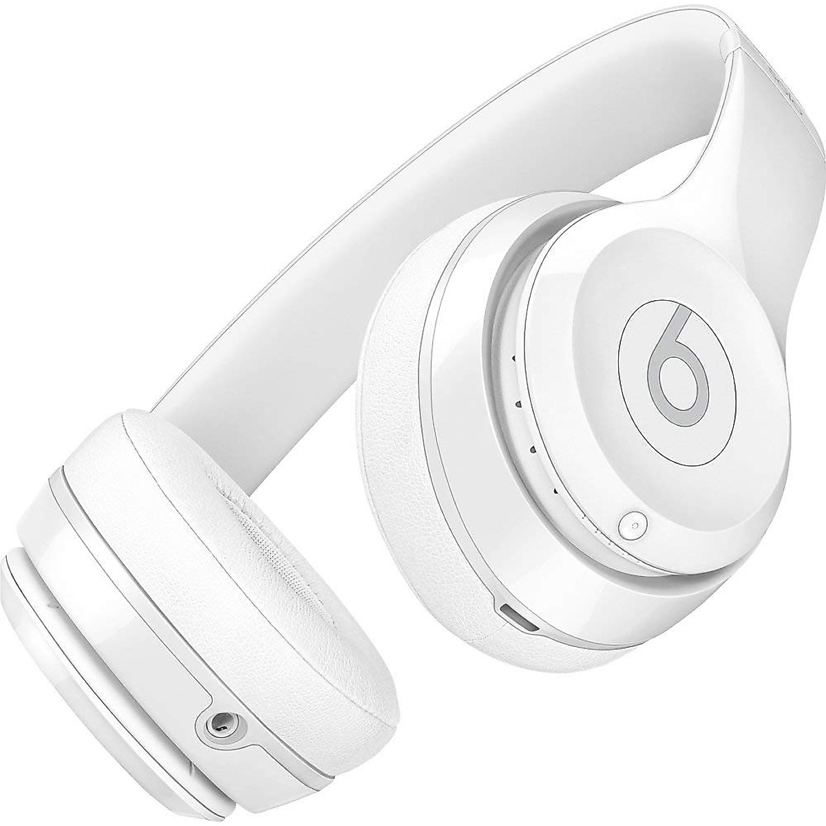 Beats Solo3 Wireless On-Ear Headphones Gloss White - Beats by Dr Dre (Renewed)