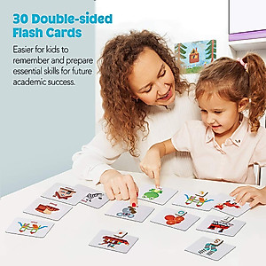 Coogam Magnetic Letters Numbers Alphabet Fridge Magnets ABC 123 Educational Toy Set Preschool Learning Spelling Counting Uppercase Lowercase Math for 3 4 5 Years Kid Toddler