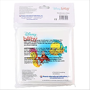 Disney Baby Moana, Little Mermaid, Finding Nemo and More!- Splishy Fishy! Waterproof Bath Book / Bath Toy - PI Kids