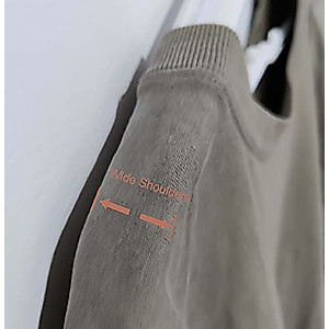 Fineget Folding Clothes Skirt Shirt Hangers with Clips Plastic Coat Travel Shoes Socks Shorts Hangers Foldable Collapsible Closet No Slip Heavy Duty White Hangers Retail Organizer 4 PCS + 8 Clips