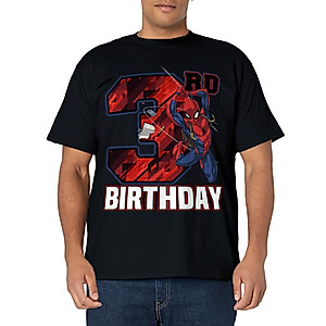 Marvel Spider-Man Web Swing 3rd Birthday T-Shirt