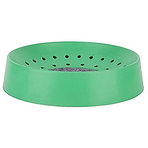 Weiyirot Bird Breeding Bed, 5 Pcs Plastic Bird Nesting Bowl Egg Basin with Mat, Cage Accessory Supplies, Breathable, Washable, Easy to Dry