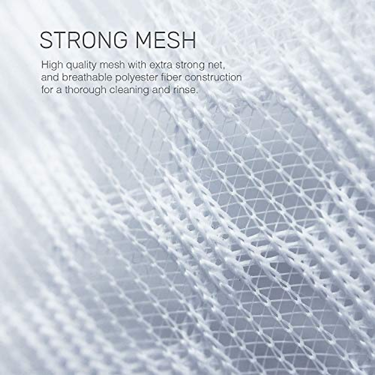 AURFLO Mesh Laundry Bag-Set of 3 Medium Heavy Duty Net with Zipper Lock, Color Coding and Hanging Loop-Safe Wash and Organizer for Travel, Lingerie, Gloves, Socks, Yoga Pants, Bra, Jeans, Sweater