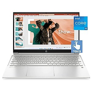 HP Pavilion 15.6" Touchscreen Laptop - 10-core 13th Gen Intel Core i5-1335U - 1080p - 32GB RAM - 1TB PCIe SSD - Windows 11 - Intel® Iris® Xe Graphics - w/HDMI Cable
