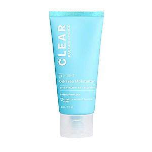 Paula's Choice CLEAR Oil-Free Moisturizer, Lightweight Face Moisturizer for Acne-Prone Skin, Pore-Minimizing Niacinamide, Soothing Antioxidants, Ceramides to Calm Redness