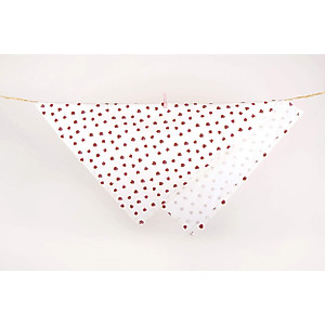 100% Cotton Strawberry Hand Towel- Kitchen Dish Towel- Tea Towel - Flour Sack Towel (Set of 4)