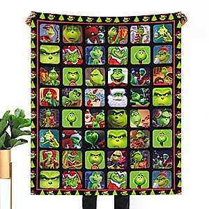 Anime Throw Blanket，Soft Flannel Warm Cozy，Suitable for Sofa Bed Couch All Seasons 50 x 40 inch 9-2