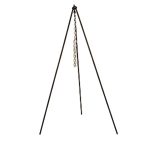 Lodge Tall Boy Tripod with 5 Quart Deep Camp Dutch Oven