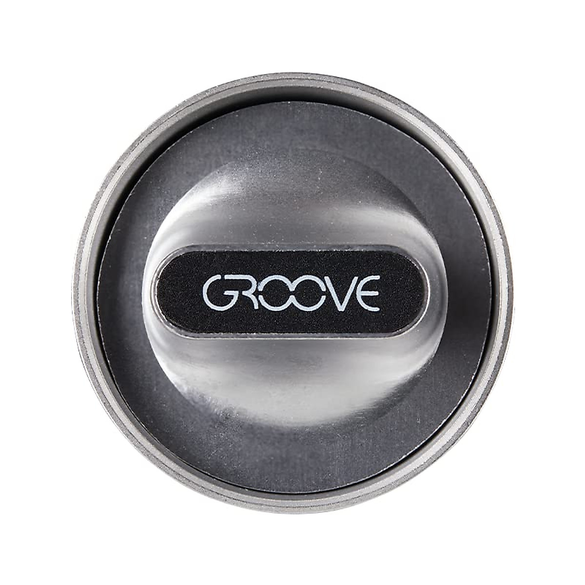 Groove PIVOT: Premium 2-Piece Aluminum Herb Grinder with Innovative Ergonomic Knob Grip - Portable Spice Grinder Hand Held for Precise Shredding