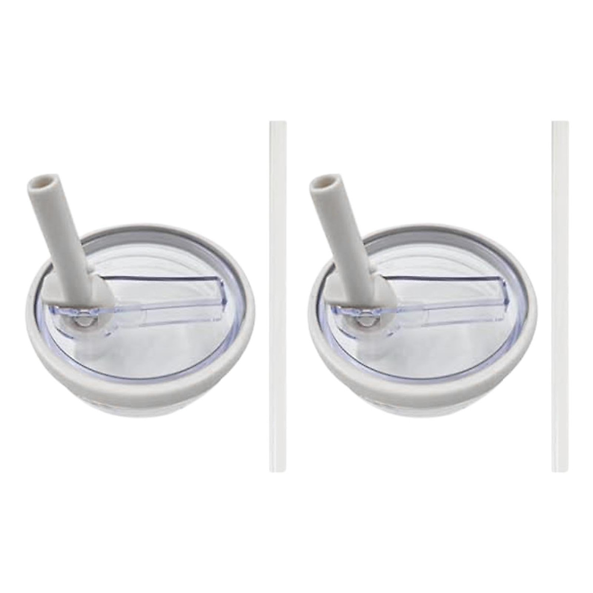 40 OZ Tumbler Lid Replacement Fit for Stanleys Cup, Clear Replacement Lids Fit for Stanleys Travel Tumbler, Spill Proof Splash Resistant Sliding Covers for Stanleys Tumbler and More Mugs