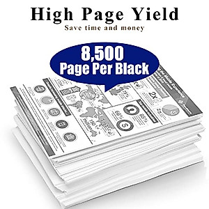 High Yield TN-750 2 Pack Black Toner TN750 Toner Cartridge Compatible Replacement for HL-5440D 5450DN 5470DW DCP-8110DN 8150DN 8155DN MFC-8710DW 8810DW 8910DW Printer, by EAXIUE