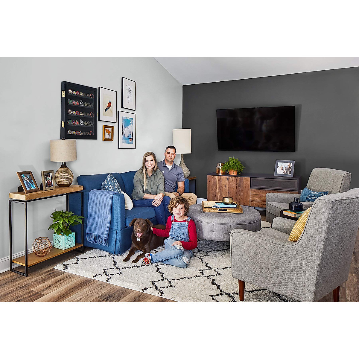 Jinchuan Military Challenge Coin Display Case Lockable Cabinet Rack Holder Shadow Box with Removable 2 Grooves Shelves and Anti Fade Acrylic Glass Door for Casino Poker Chips Collectibles Black