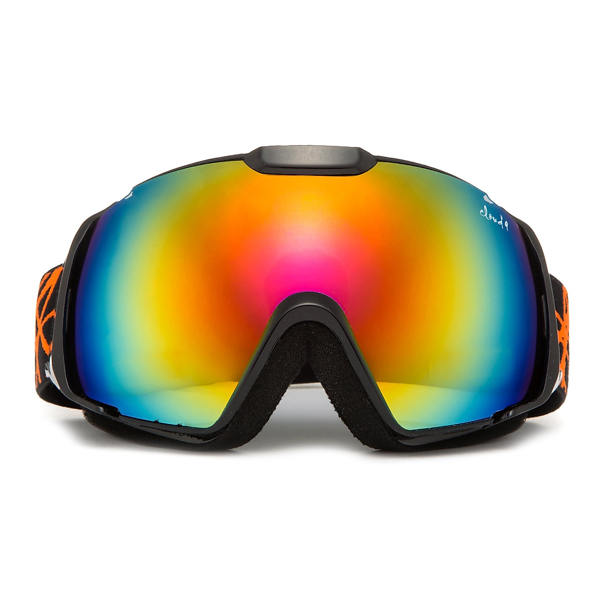 Cloud 9 - Twin Pack Daddy and Me Matching Goggles, Anti-Fog Dual Lens Wide Angle Frameless UV400 Snowboarding Ski Snow Goggles