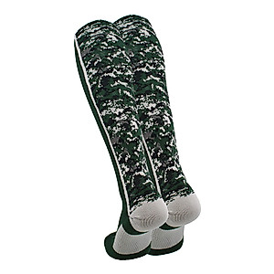 TCK Digital Camo OTC Socks (Dark Green, Small)