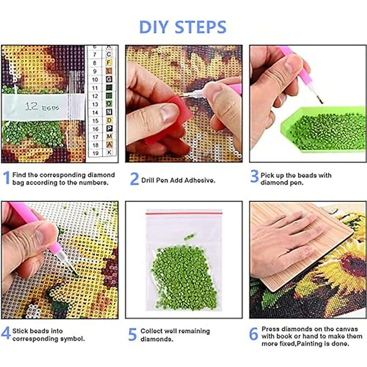 GemZono Diamond Painting Kits Full Drill Diamond Art Kits for Adults Diamond Painting for Beginners 5D Paint with Diamond Painting Kits for Adults Craft Diamond Art for Home Wall Decor Gifts 12x16inch