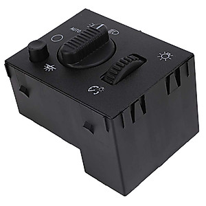 Headlight Switch Headlamp Dimmer Switch - Compatible with 2003-2006 Chevy Silverado, Suburban, Tahoe, GMC Sierra, Yukon, Cadillac Escalade - Replace D1595G, 19381535, 15194803, 1S8489