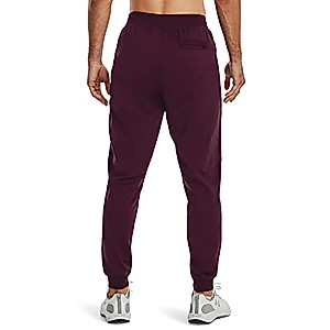 Under Armour Men's Standard Sportstyle Tricot Joggers, (572) Purple Stone / / Black, 3X-Large