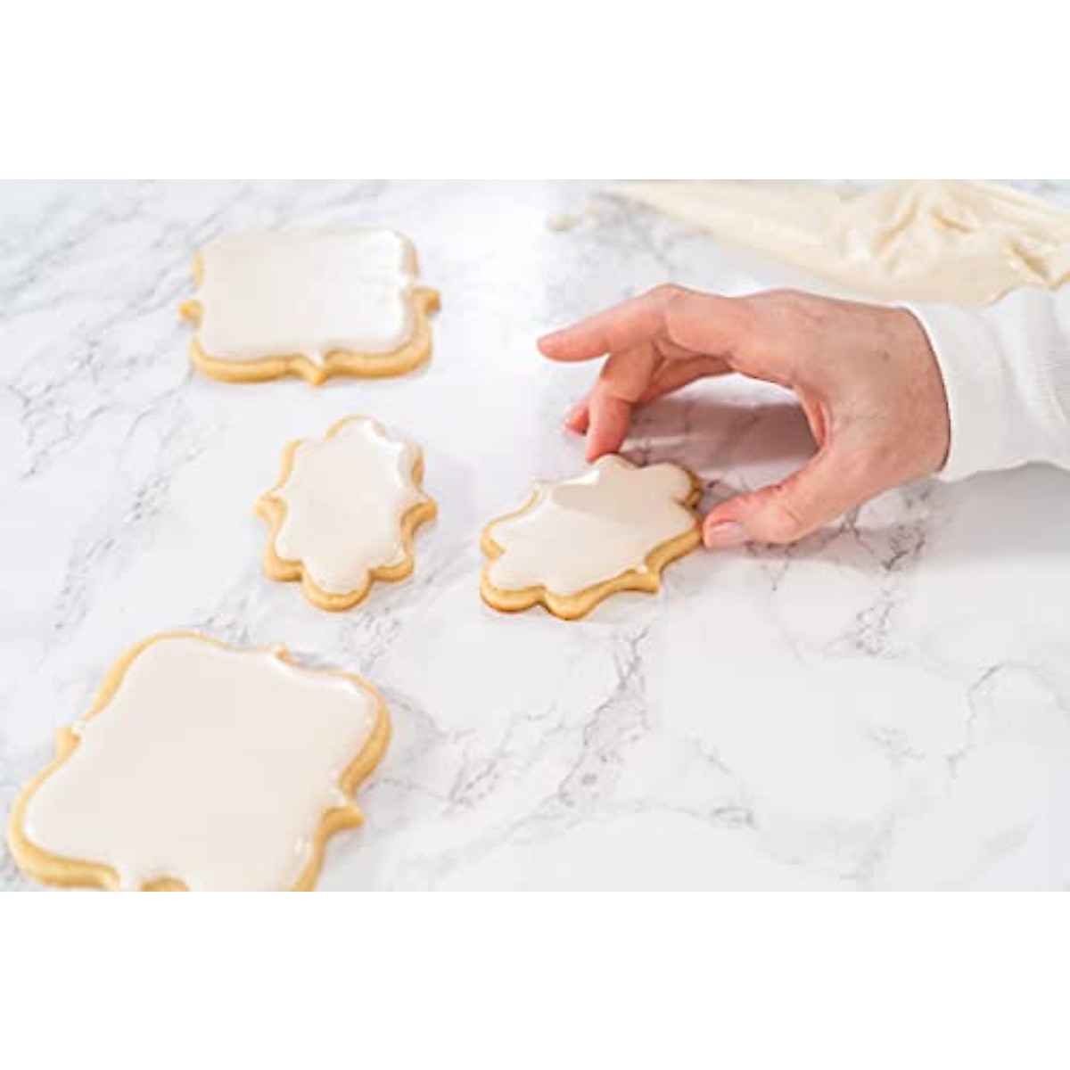 Bakerpan Stainless Steel Cookie Cutter Plaques II Set of 2