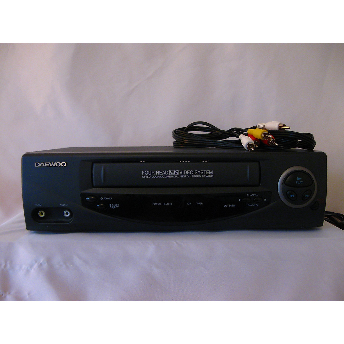 Daewoo 4-Head Mono VCR (DV-T47N)