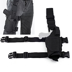 Vdones Drop Leg Holster Tactical Thigh Strap Holster Pistol Hip Airsoft Leg Gun Costume Harness Men Women